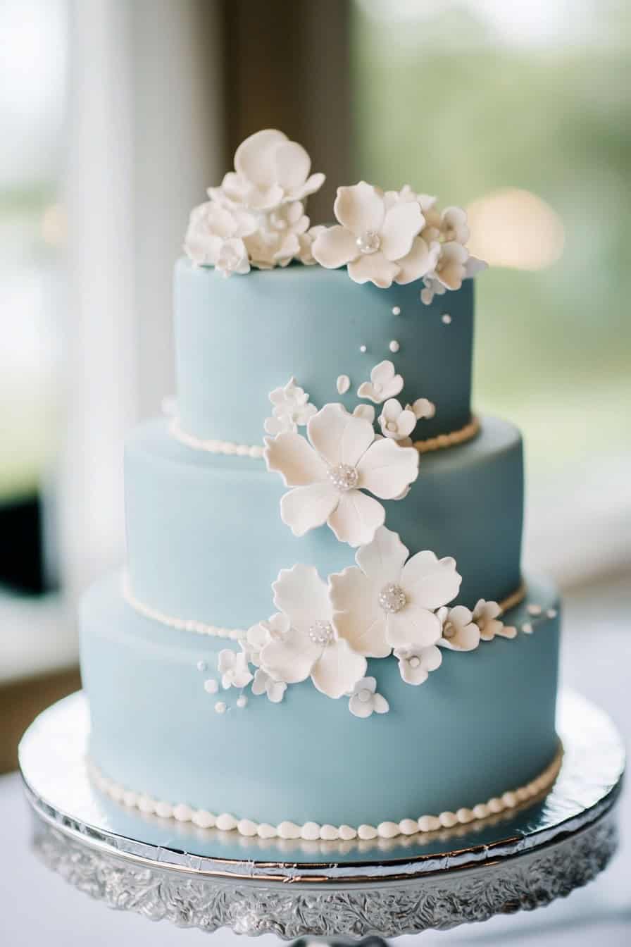 Discover Your Dream Blue Wedding Cake: 24 Stunning Designs • Confetti ...