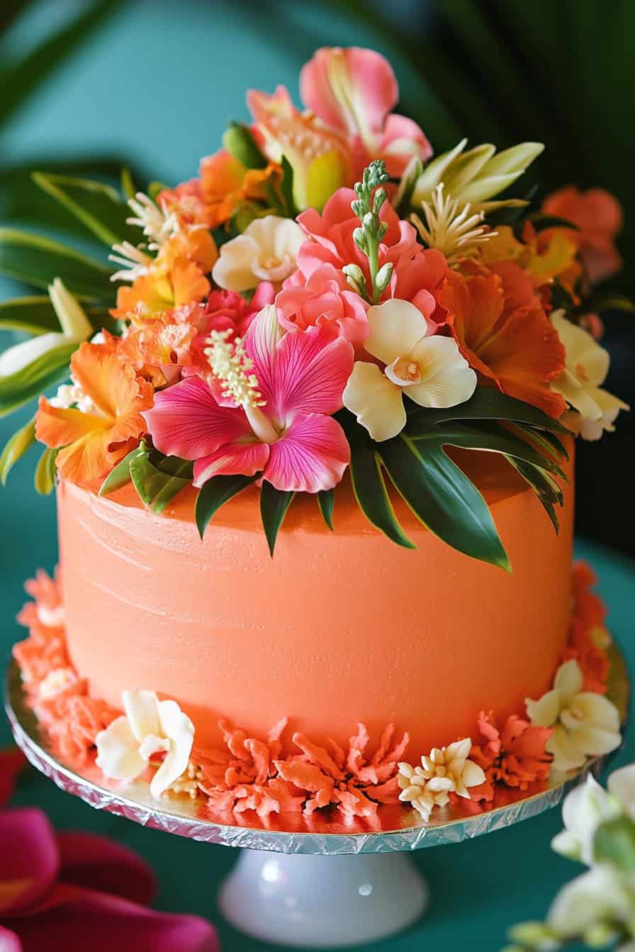 25 Elegant One Tier Wedding Cakes For Your Special Day • Confetti & Roses