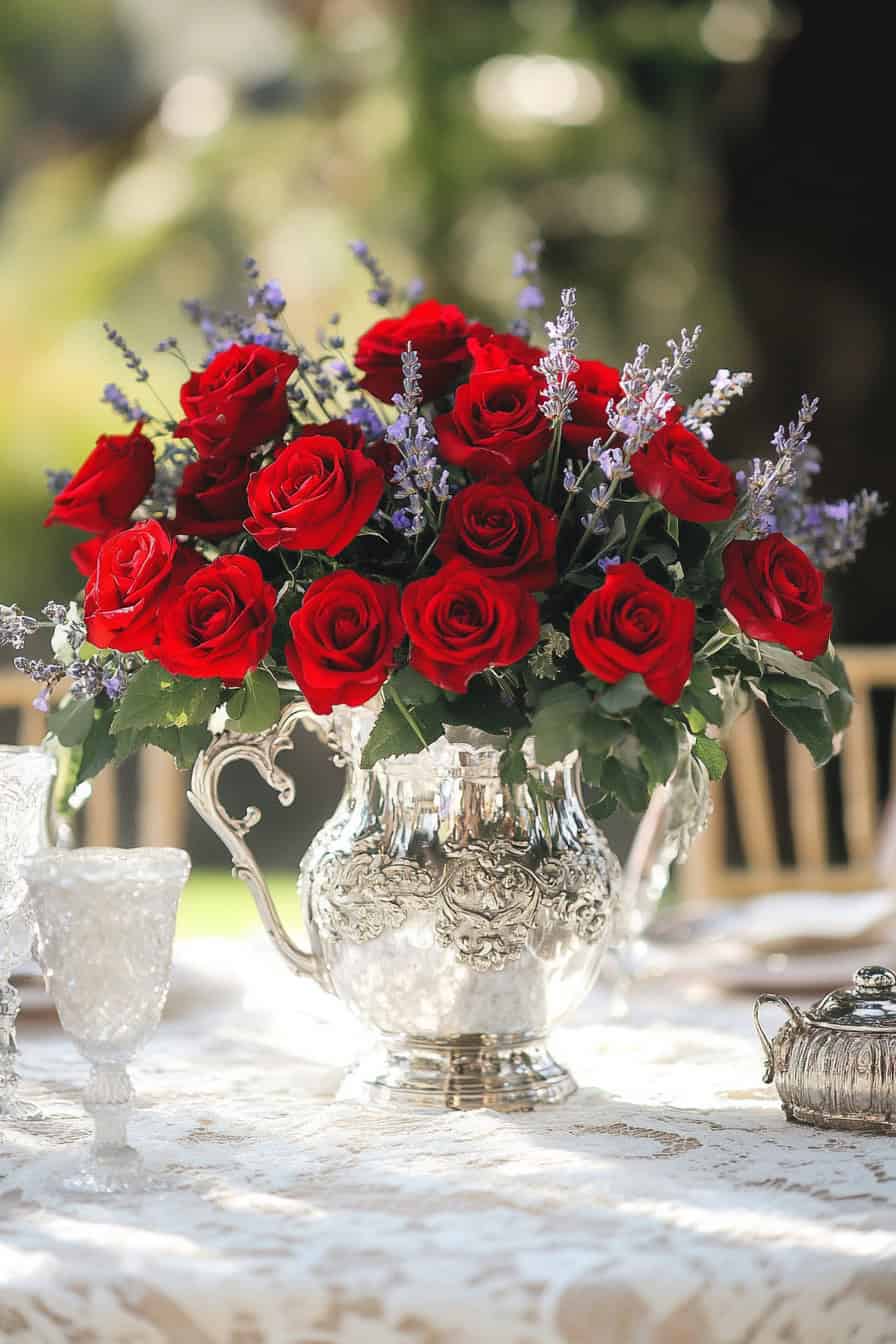 17 Fall Red Roses Centerpieces For Your Dream Wedding • Confetti & Roses