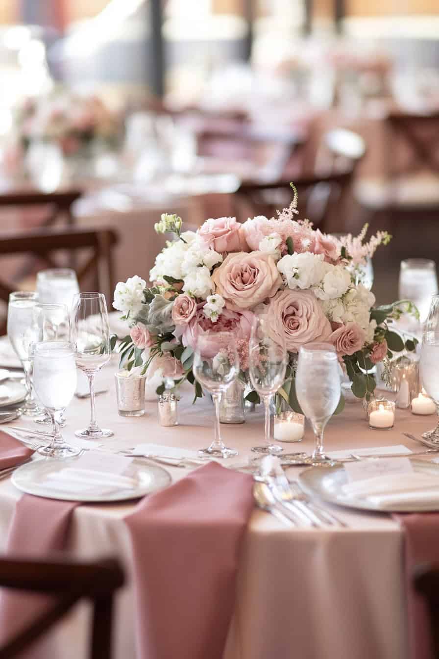 Pink Dreams: 16 Stylish Ideas For A Pink Wedding • Confetti & Roses
