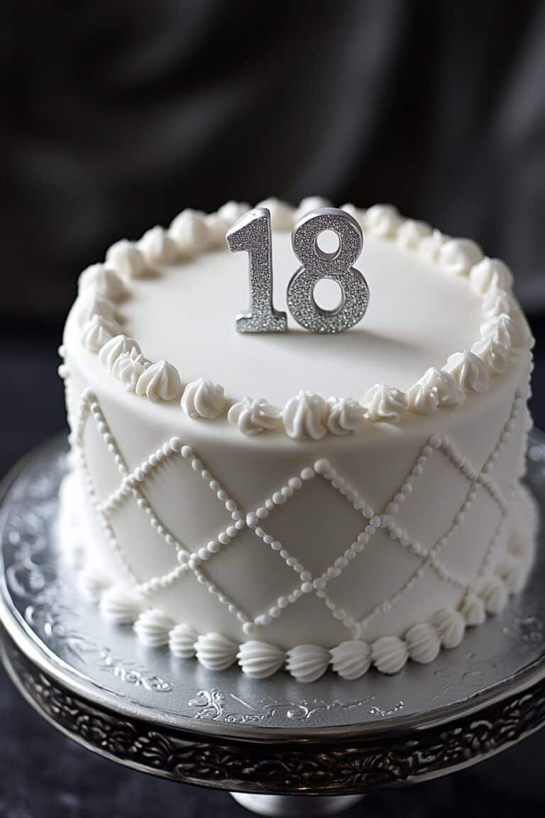 40 Unique 18th Birthday Cake Ideas • Confetti & Roses