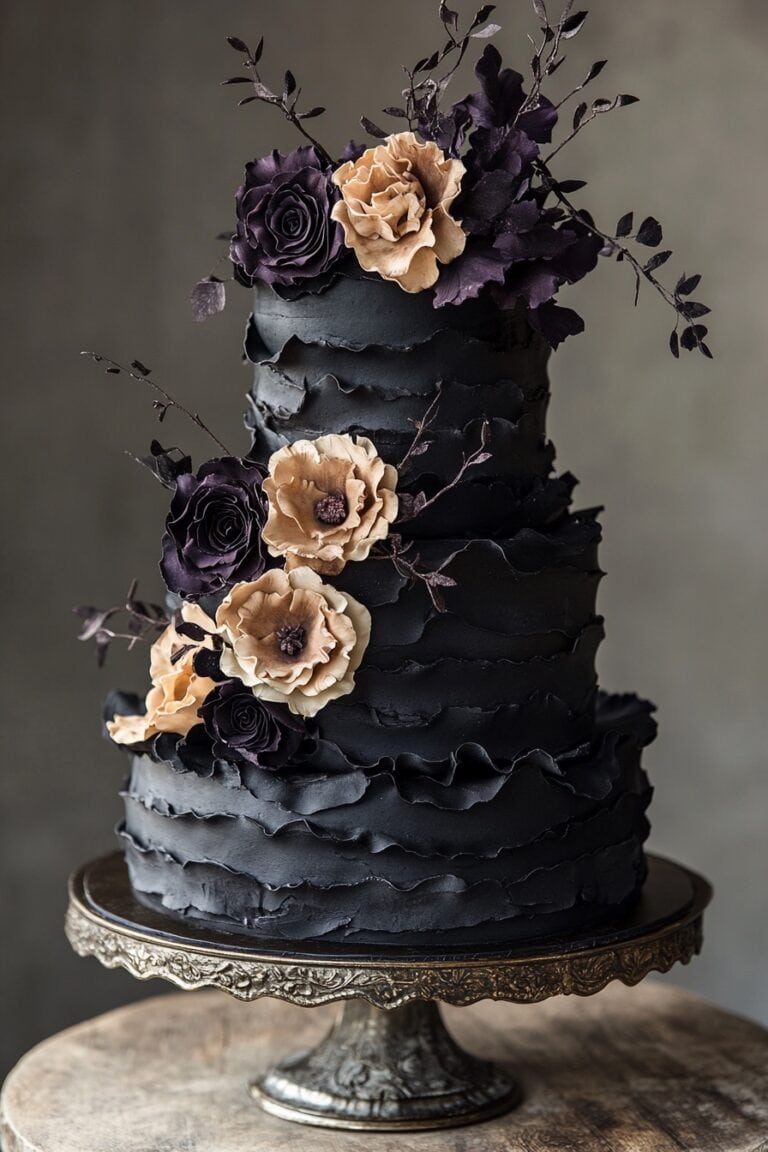 Enchanting Dark Romantic Wedding Ideas & Inspiration • Confetti & Roses
