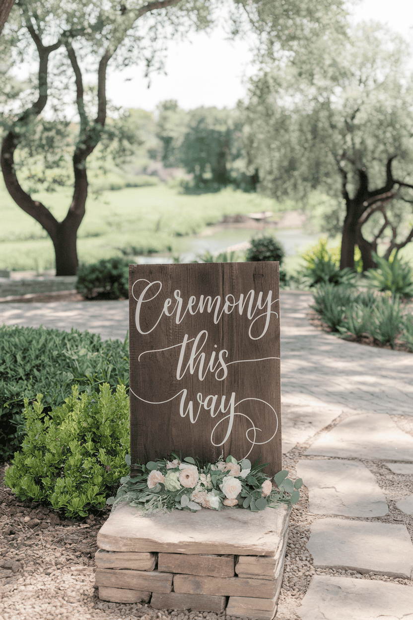 10 Important Wedding Signs You Need On Your Special Day • Confetti & Roses