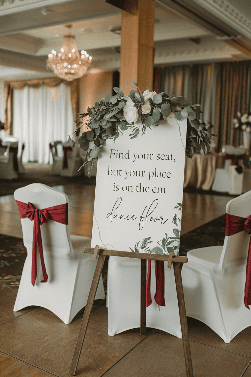 10 Important Wedding Signs You Need On Your Special Day • Confetti & Roses