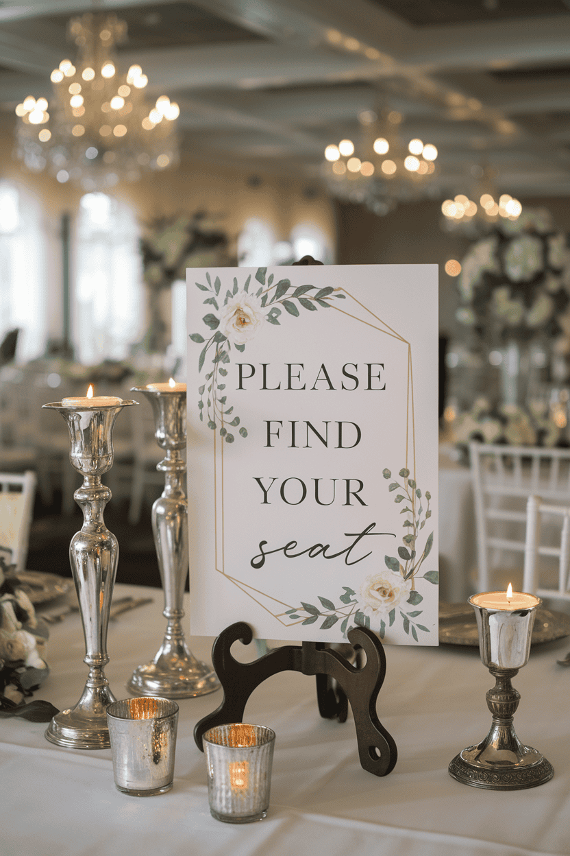 10 Important Wedding Signs You Need On Your Special Day • Confetti & Roses