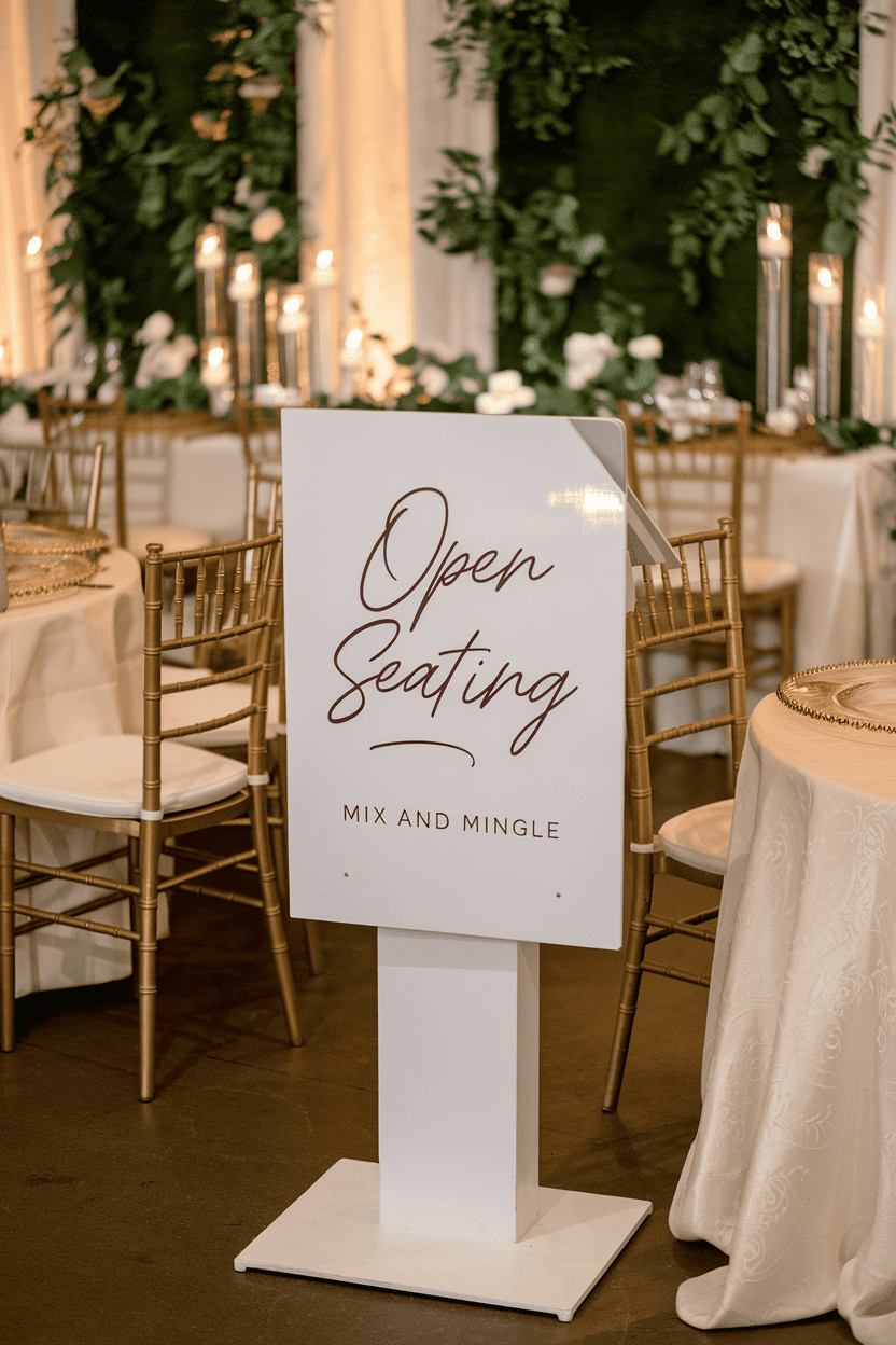 10 Important Wedding Signs You Need On Your Special Day • Confetti & Roses