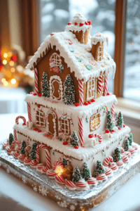 Deck The Halls With 25 Christmas Wedding Cakes • Confetti & Roses