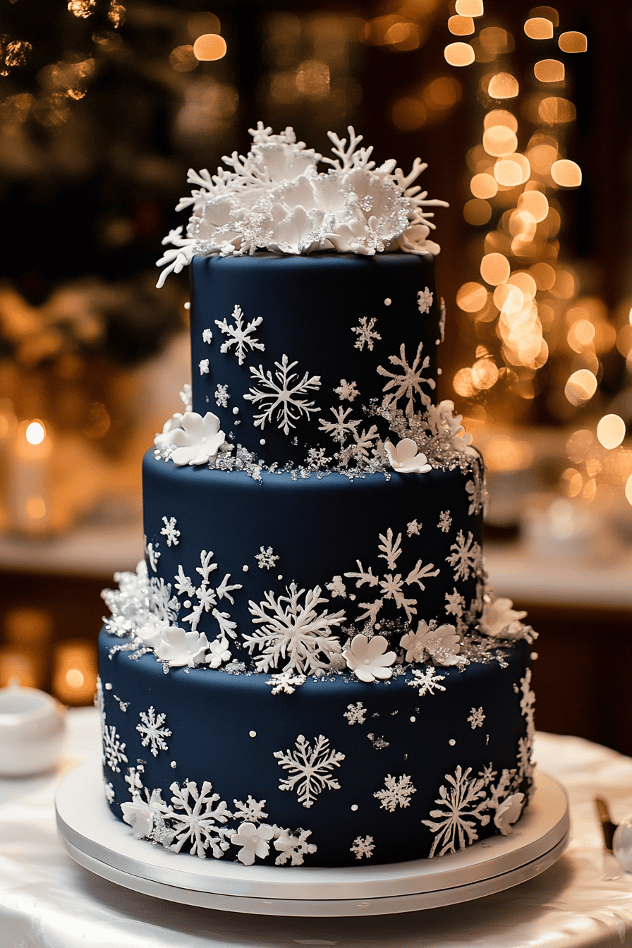 20 Winter Wedding Cakes That Embrace The Beauty Of The Season ...
