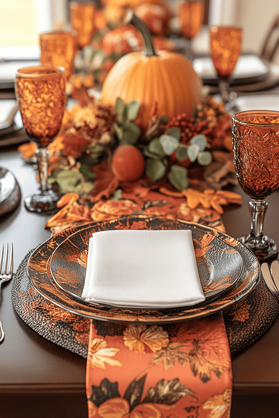 How To Beautify Your Thanksgiving Table Setting • Confetti & Roses