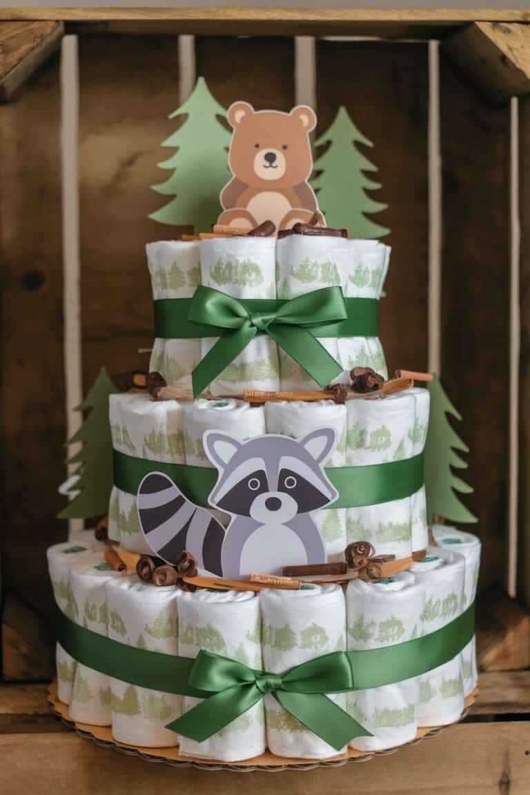 10 Creative Diaper Cake Ideas & Themes For Your Baby Shower • Confetti ...