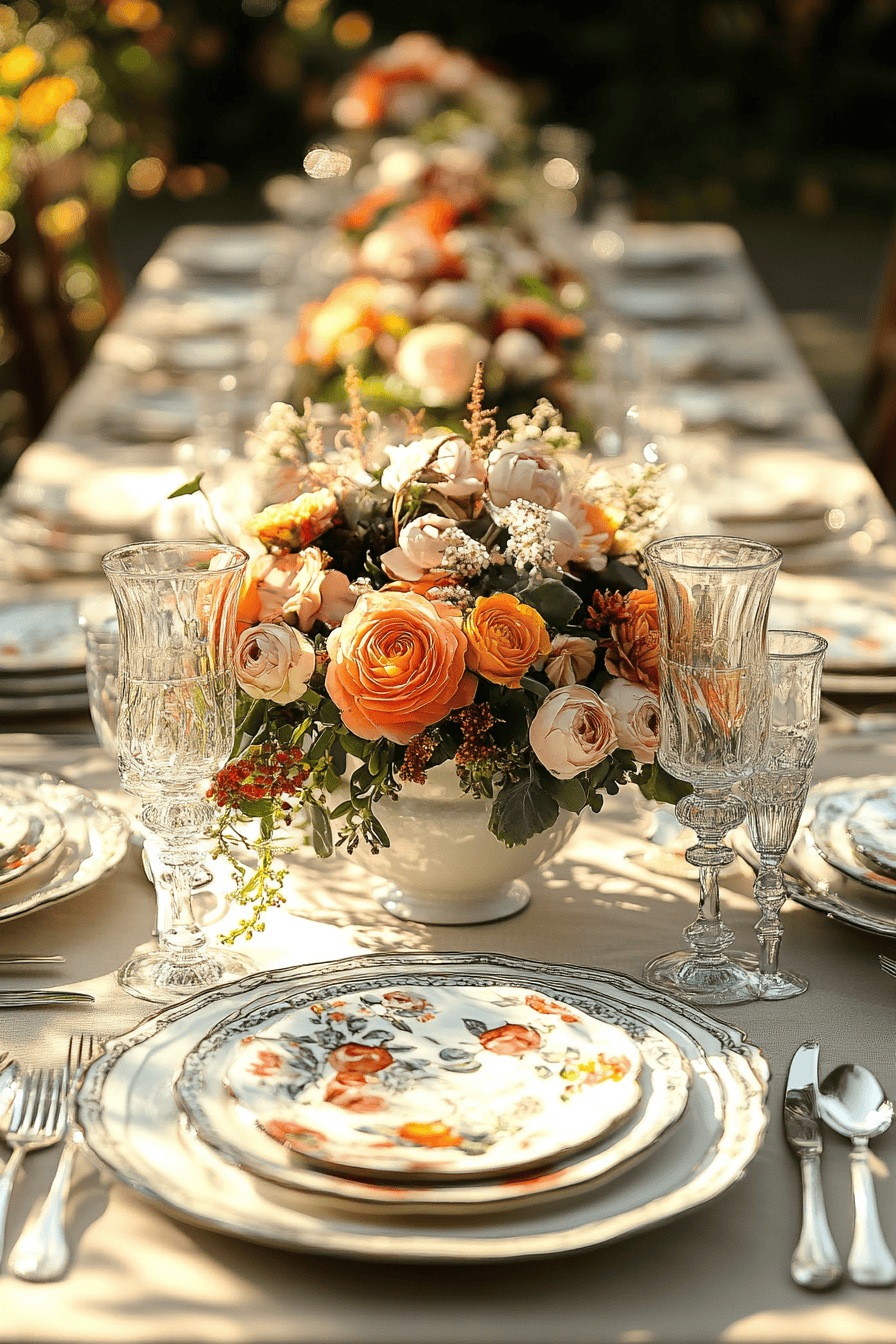 How To Beautify Your Thanksgiving Table Setting • Confetti & Roses