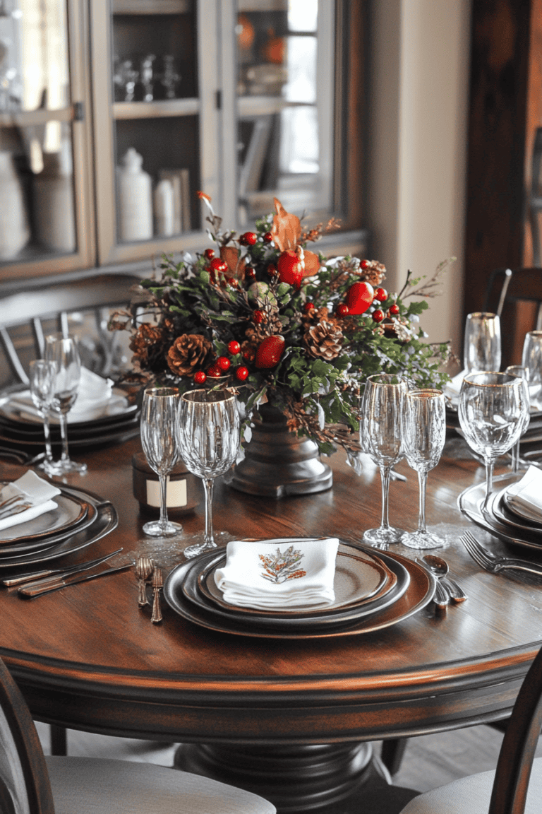 How To Beautify Your Thanksgiving Table Setting • Confetti & Roses