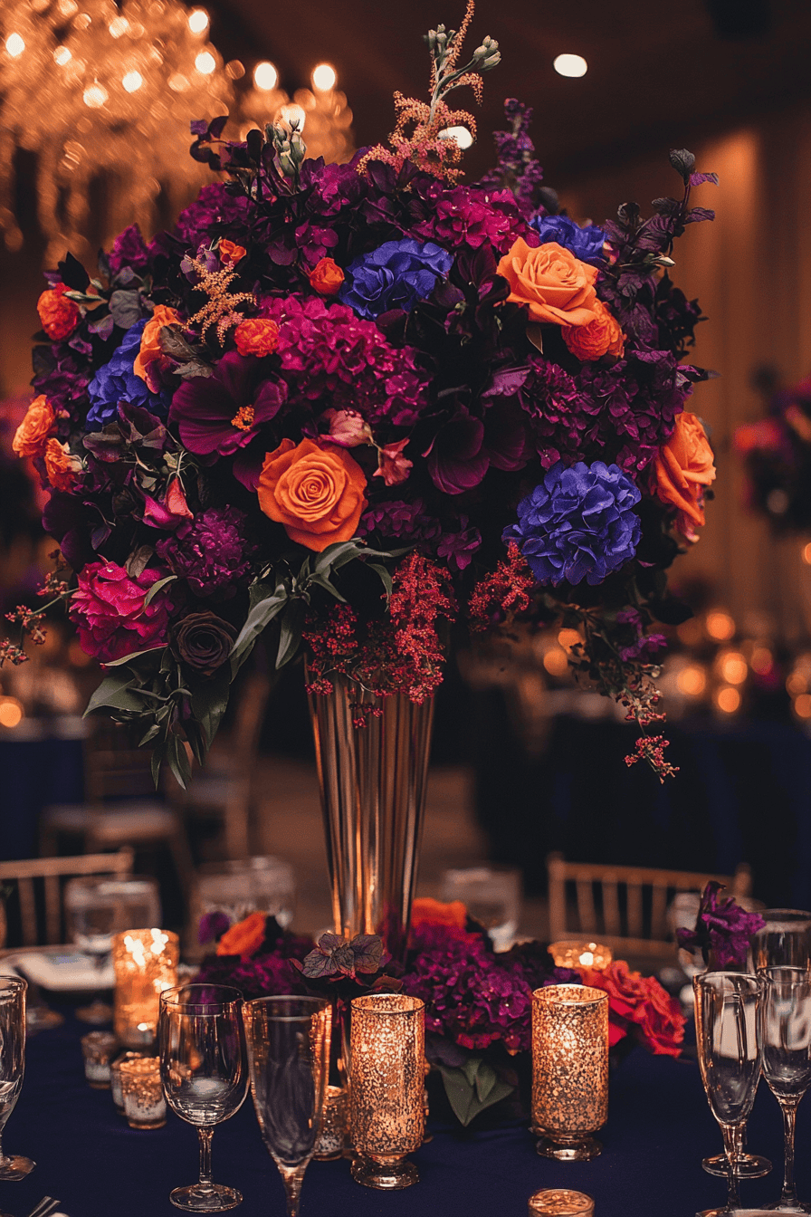 17 Enchanting Jewel Tone Wedding Ideas And Palettes • Confetti & Roses