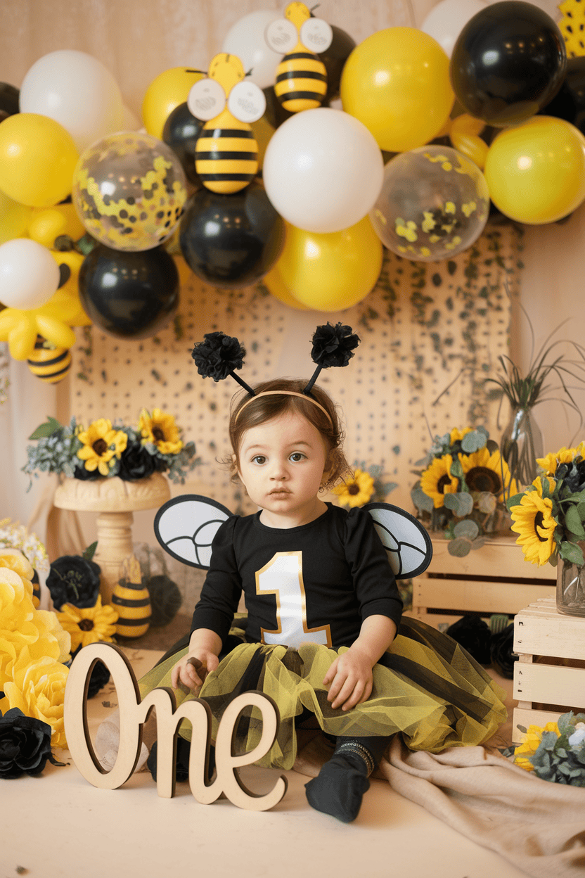 A Year Of Wonder: 20 Creative Baby Girl's First Birthday Ideas & Themes ...