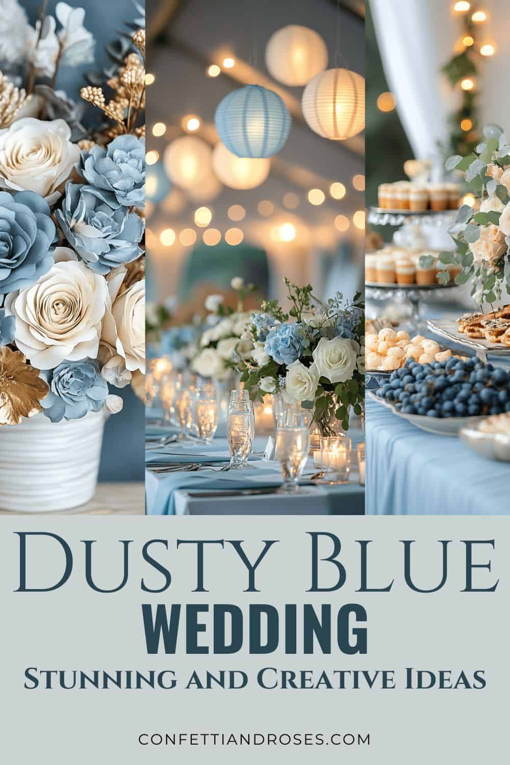 10 Stunning Dusty Blue Wedding Ideas For Your Special Day • Confetti ...