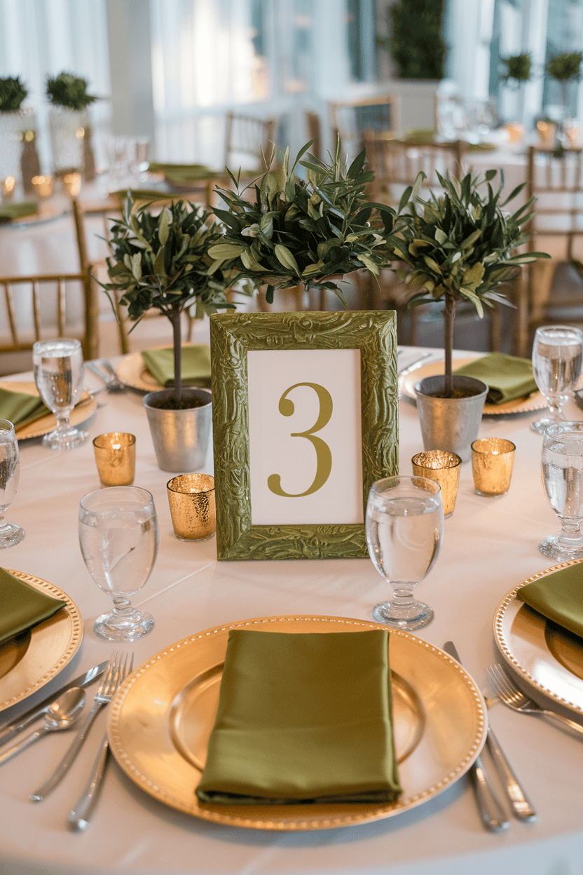 25 Ideas For Olive Green Weddings Plus Pallett Ideas • Confetti & Roses