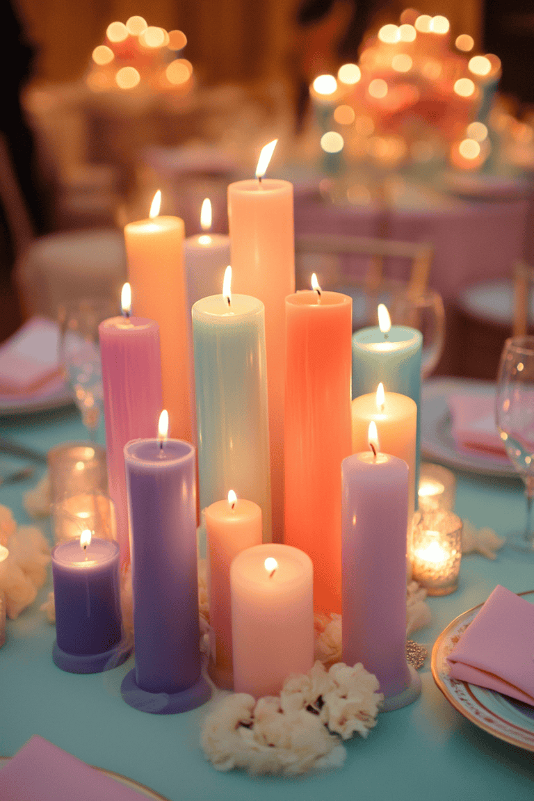 30 Enchanting Candle Centerpieces For Your Special Event • Confetti & Roses