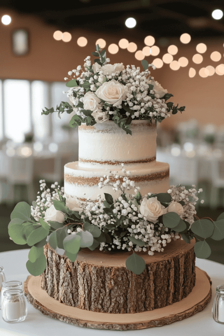 30 Two Tier Wedding Cakes: From Simple To Stunning Delights • Confetti ...