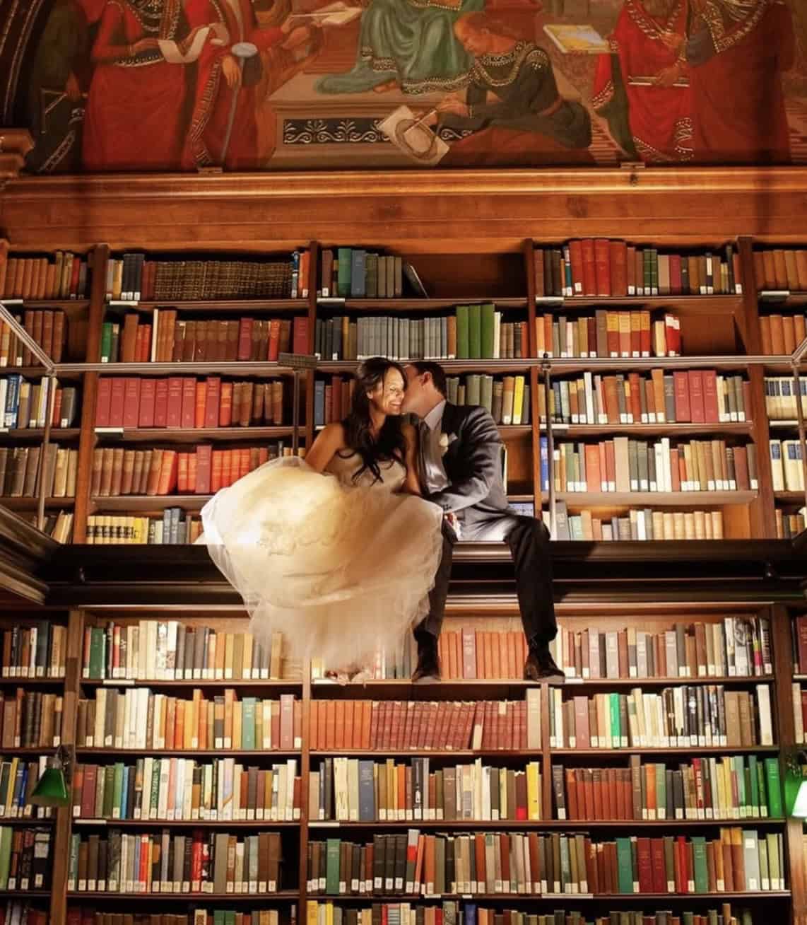 20+ Enchanting Library Wedding Ideas For Book-Loving Couples • Confetti ...