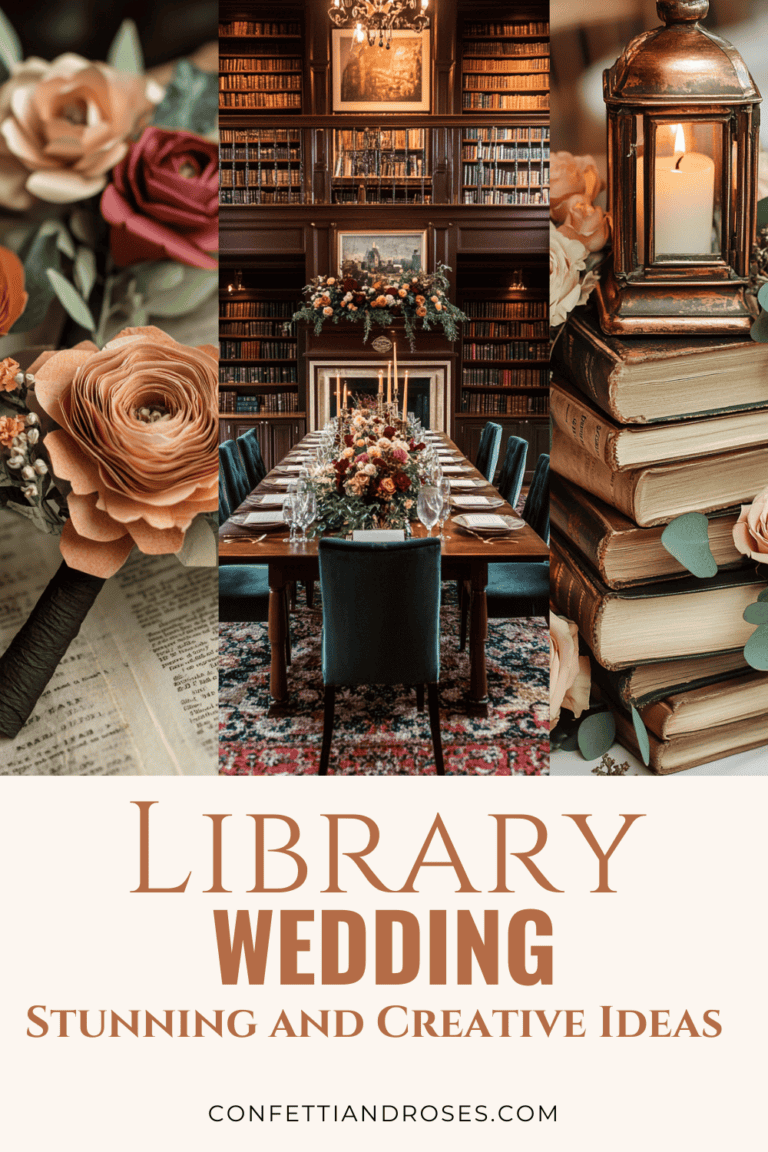 20+ Enchanting Library Wedding Ideas For Book-Loving Couples • Confetti ...