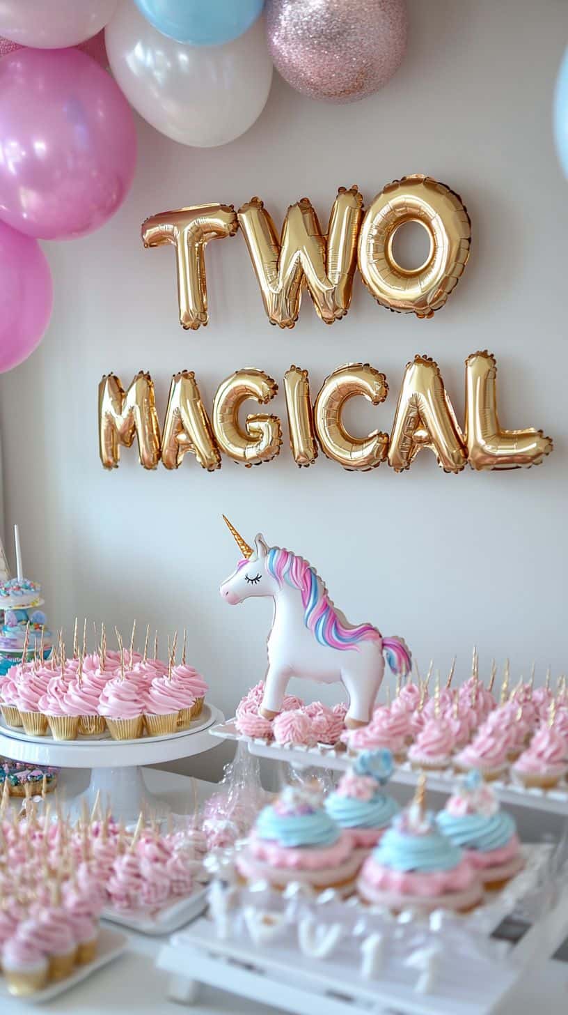 23 Magical 2nd Birthday Party Ideas For Girls • Confetti & Roses