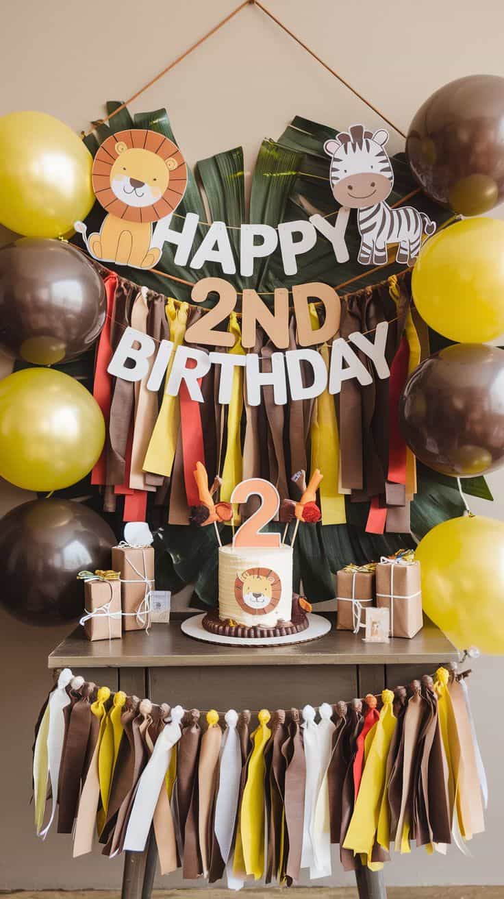 20 2nd Birthday Party Ideas And Themes For Boys • Confetti & Roses