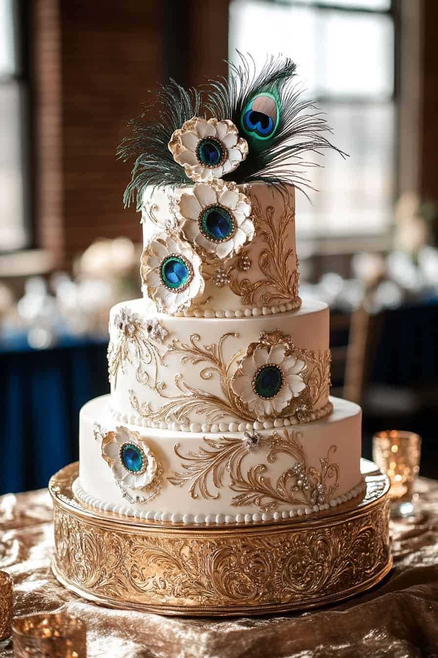 28 Boho Wedding Cake Ideas To Enchant Your Celebration • Confetti & Roses