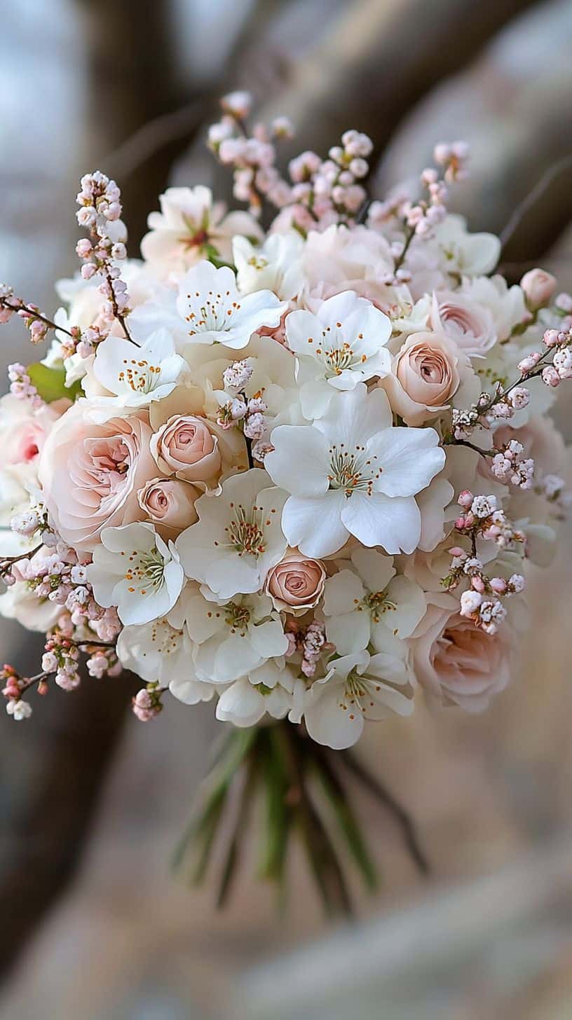 30 Beautiful Spring Wedding Bouquets For Your Special Day • Confetti ...