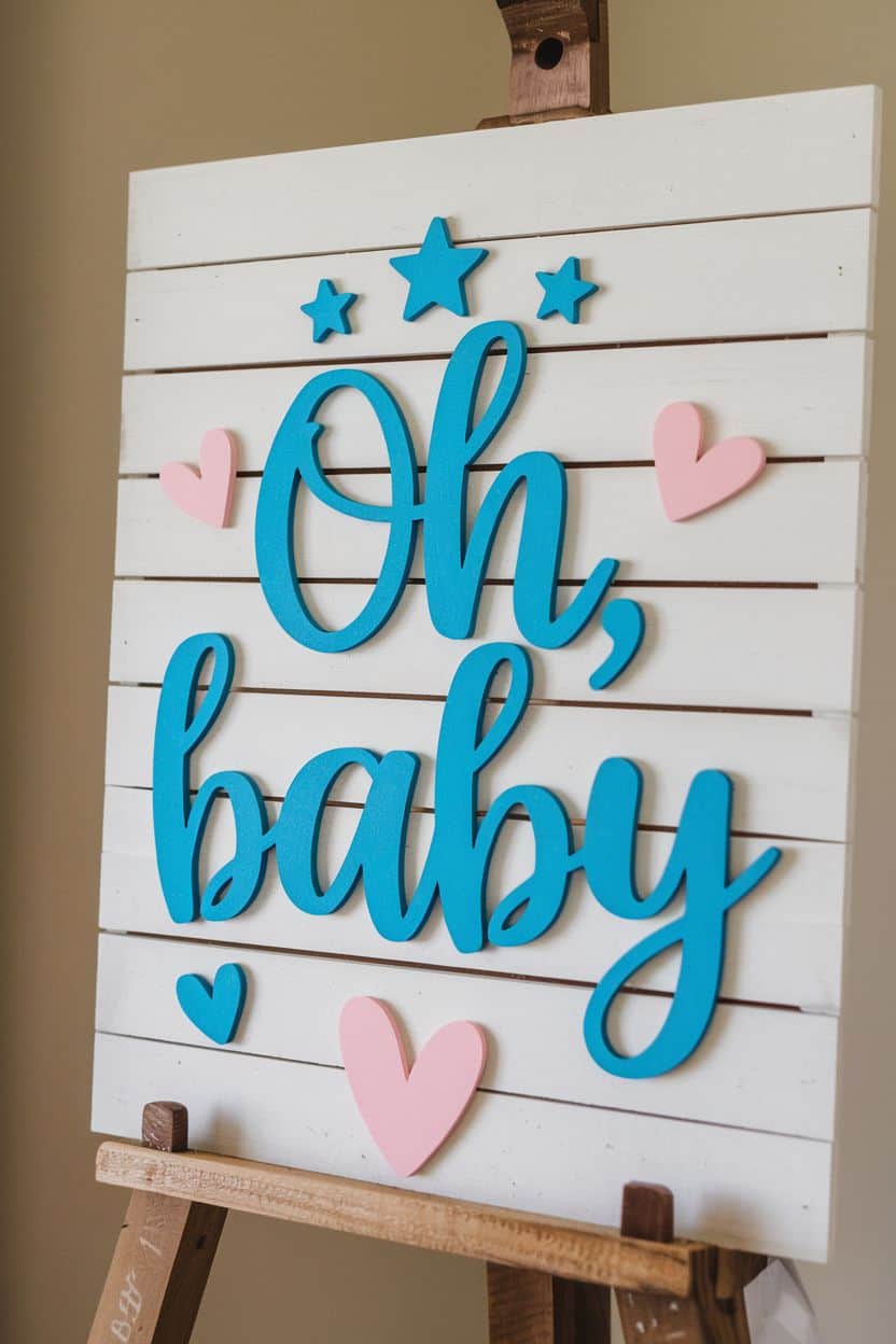 15 Adorable Baby Shower Sign Ideas • Confetti & Roses