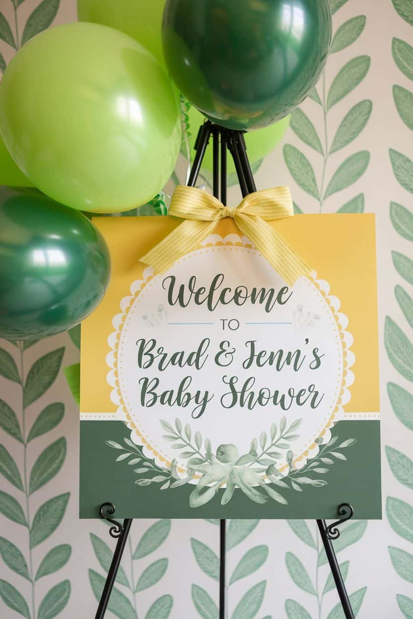 15 Adorable Baby Shower Sign Ideas • Confetti & Roses