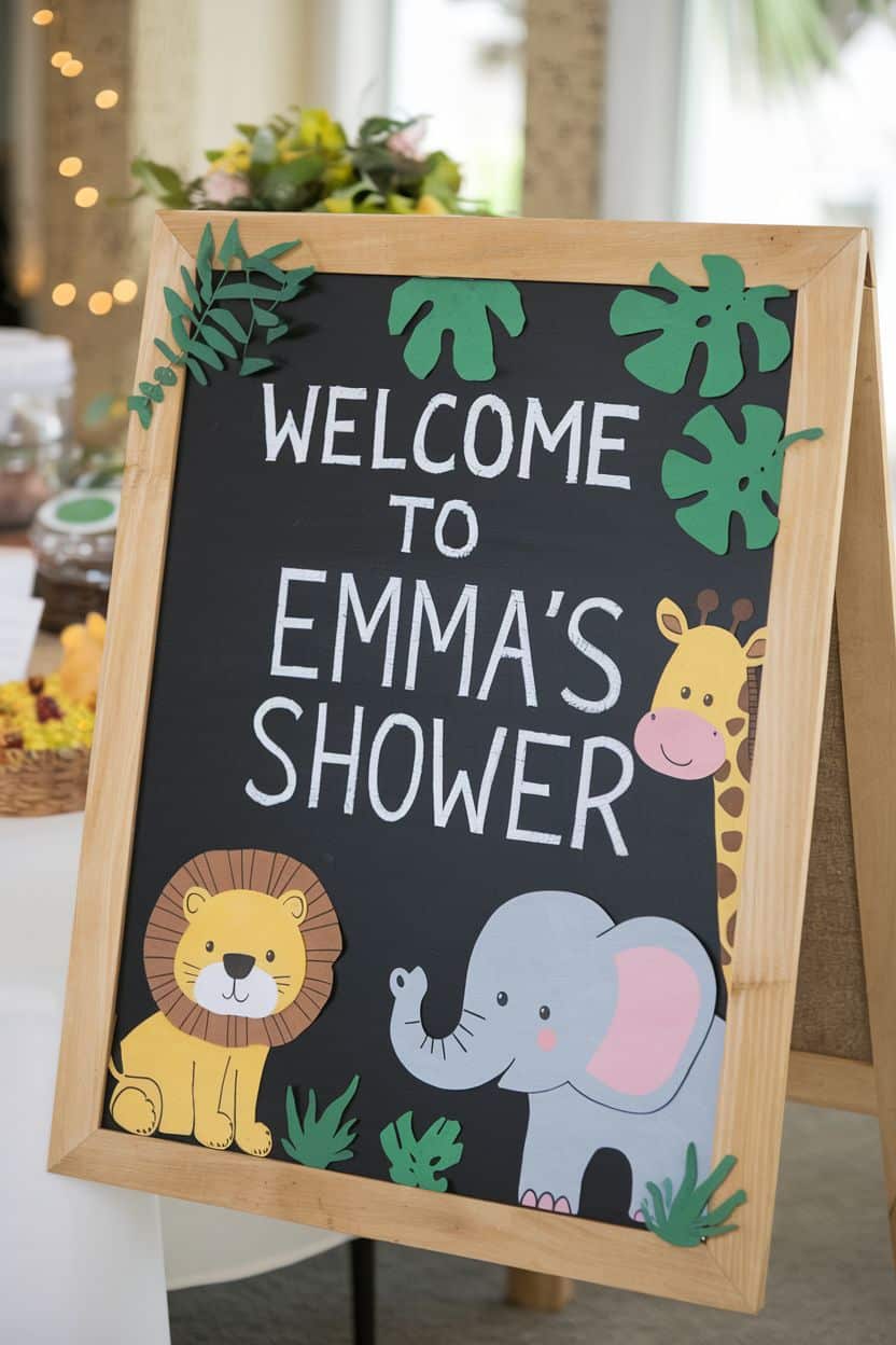 15 Adorable Baby Shower Sign Ideas • Confetti & Roses