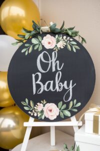 15 Adorable Baby Shower Sign Ideas • Confetti & Roses