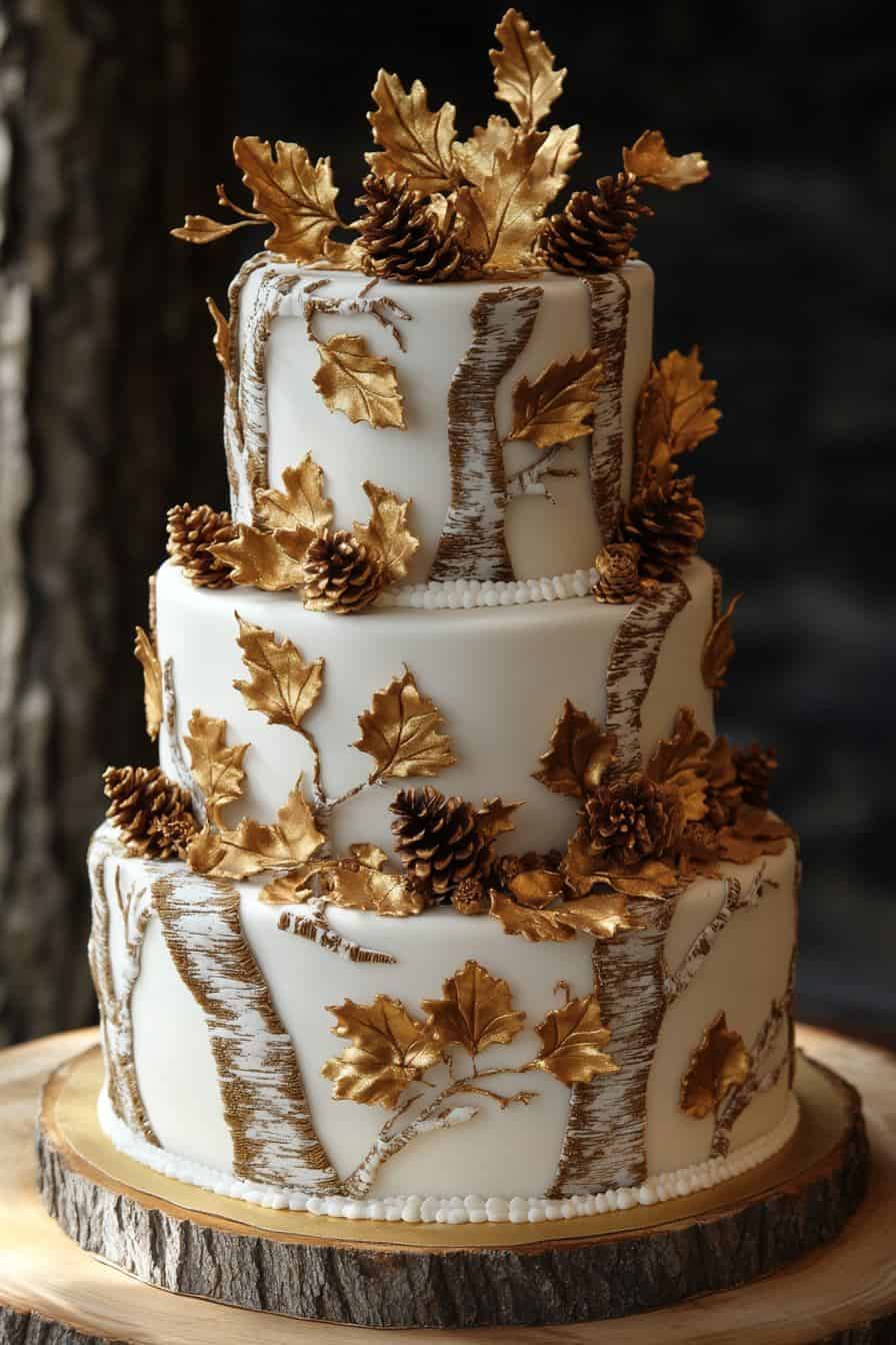 26 Dreamy Forest Wedding Cake Ideas To Inspire Your Big Day • Confetti ...