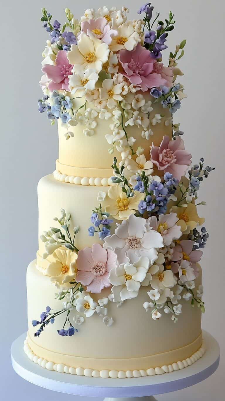 14 Stunning Spring Wedding Cakes To Make Your Big Day Bloom • Confetti ...