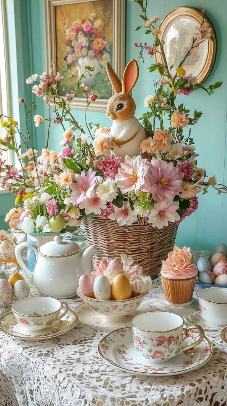 20 Delightful Easter Tea Party Ideas To Celebrate Faith And Spring ...