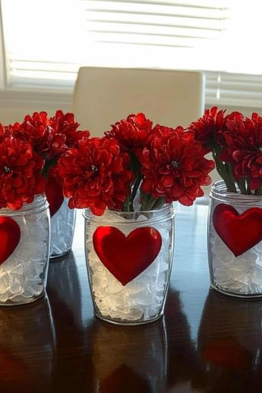 7 Creative Valentine's Day Centerpieces Ideas • Confetti & Roses