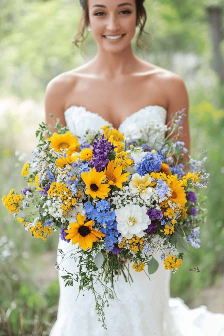 20 Wildflower Bouquet Ideas That Will Make You Fall In Love • Confetti ...