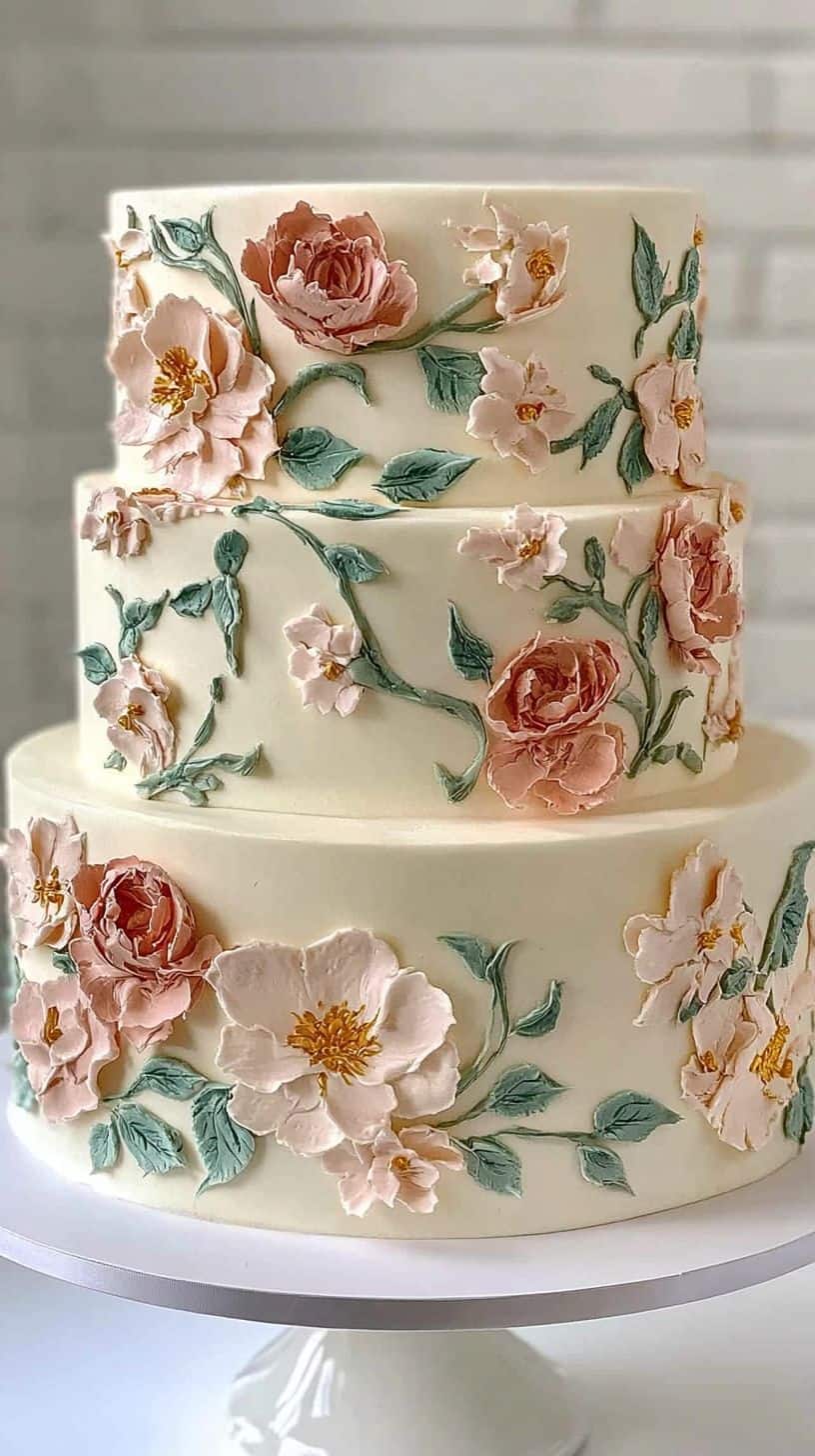 14 Stunning Spring Wedding Cakes To Make Your Big Day Bloom • Confetti ...
