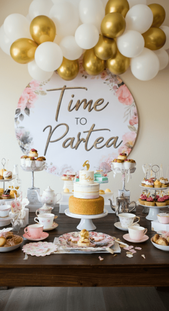 15 Delightful Tea Party Birthday Ideas • Confetti & Roses