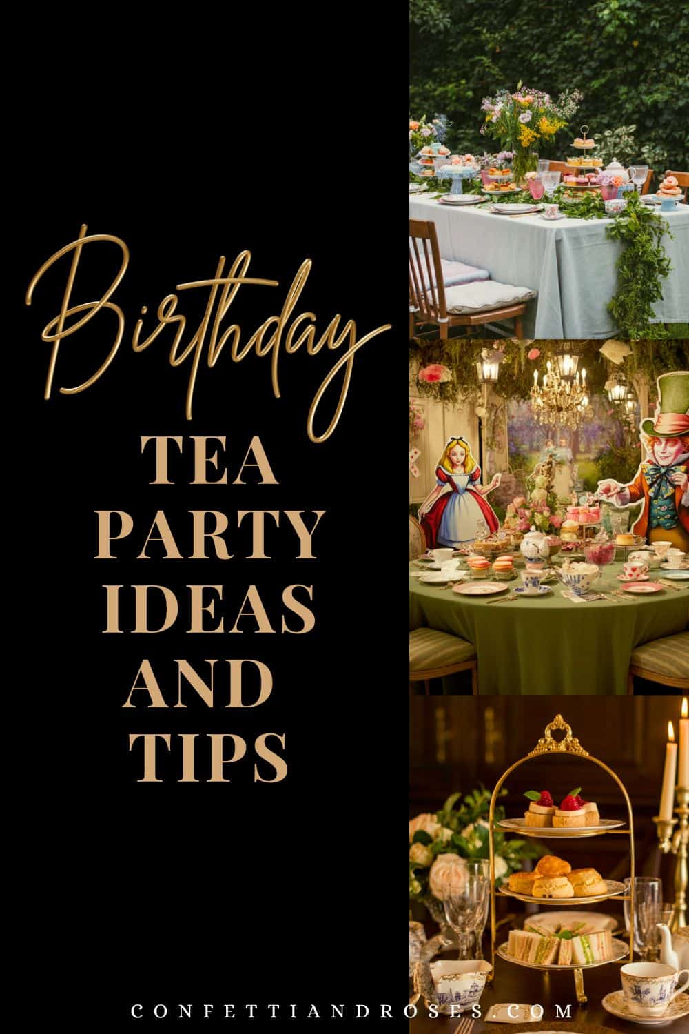 15 Delightful Tea Party Birthday Ideas • Confetti & Roses