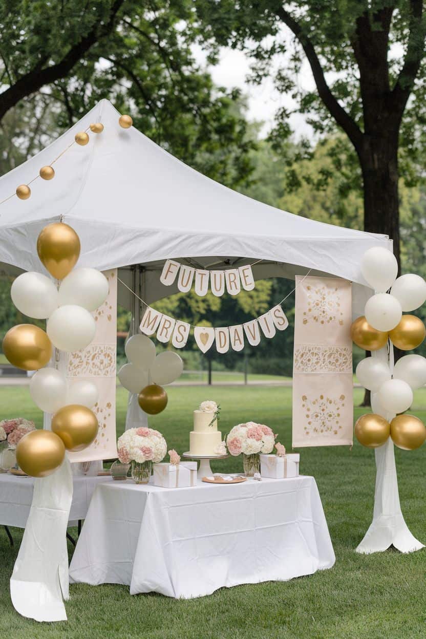 21 Simple Yet Stunning Bridal Shower Ideas And Themes • Confetti & Roses