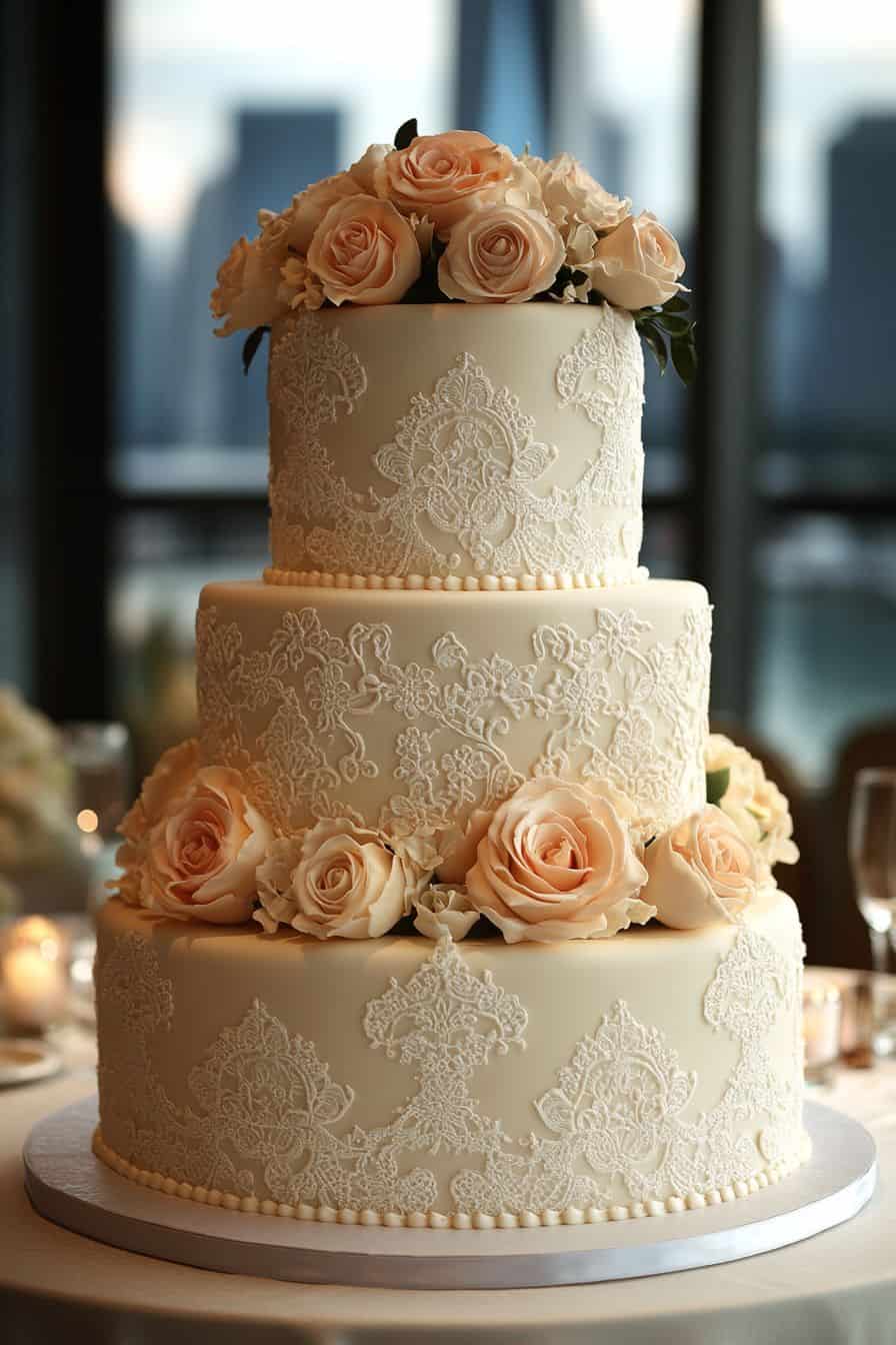 From Classic To Creative: 40 Three Tier Wedding Cakes You’ll Love ...