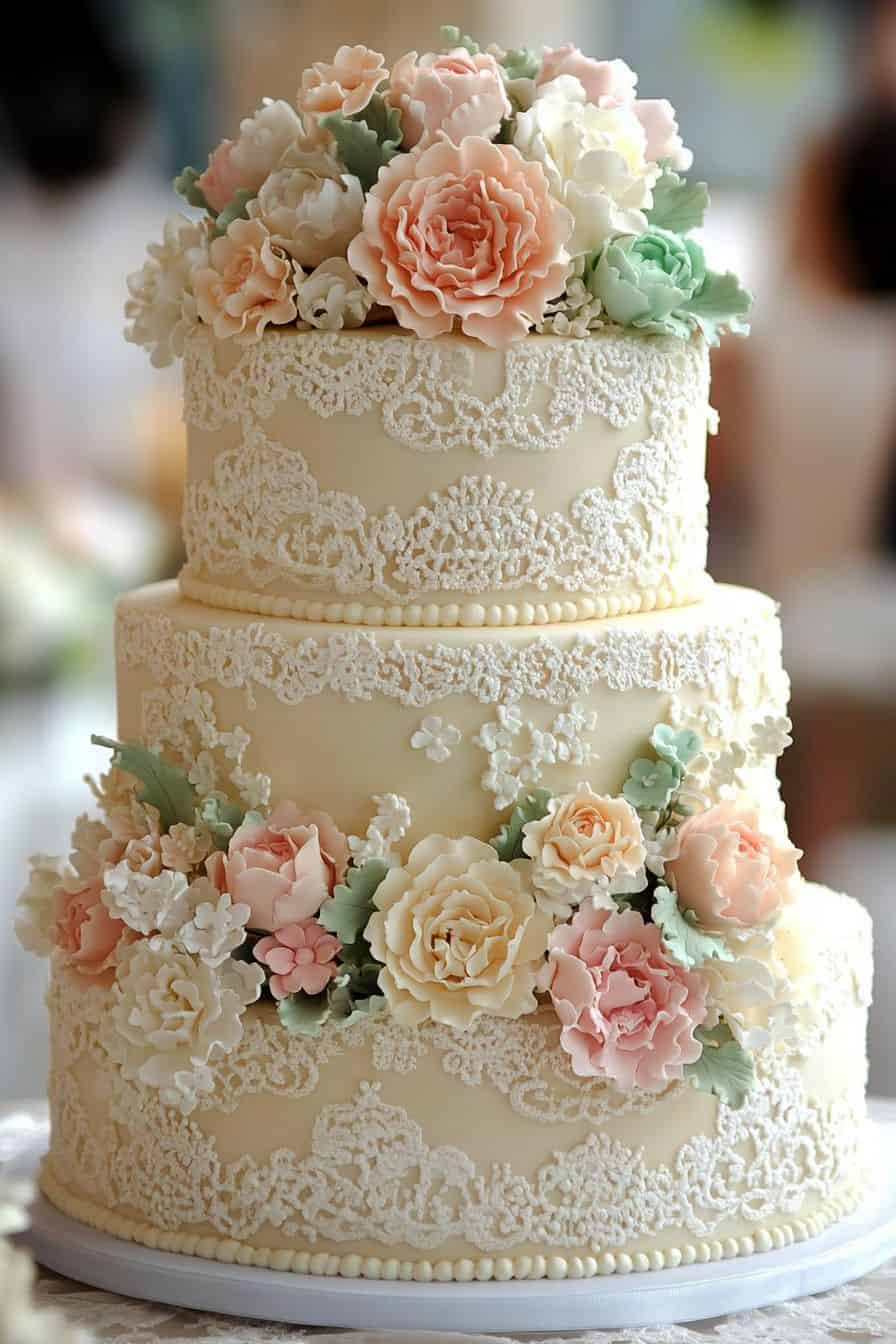 From Classic To Creative: 40 Three Tier Wedding Cakes You’ll Love ...