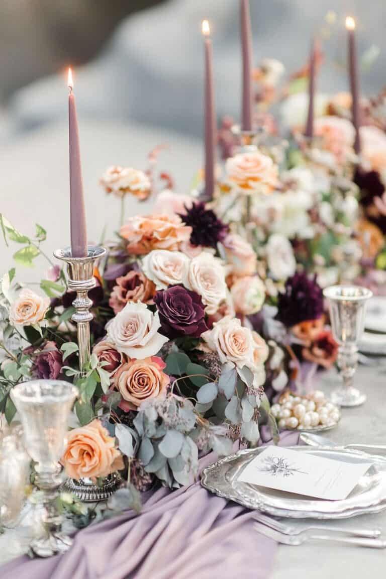 Create Ambience With 24 Stunning Moody Wedding Table Setting • Confetti ...