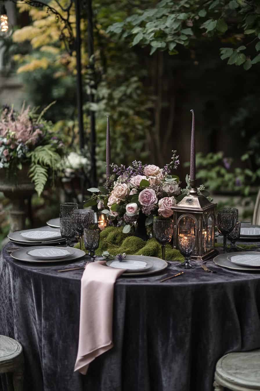 Create Ambience With 24 Stunning Moody Wedding Table Setting • Confetti ...