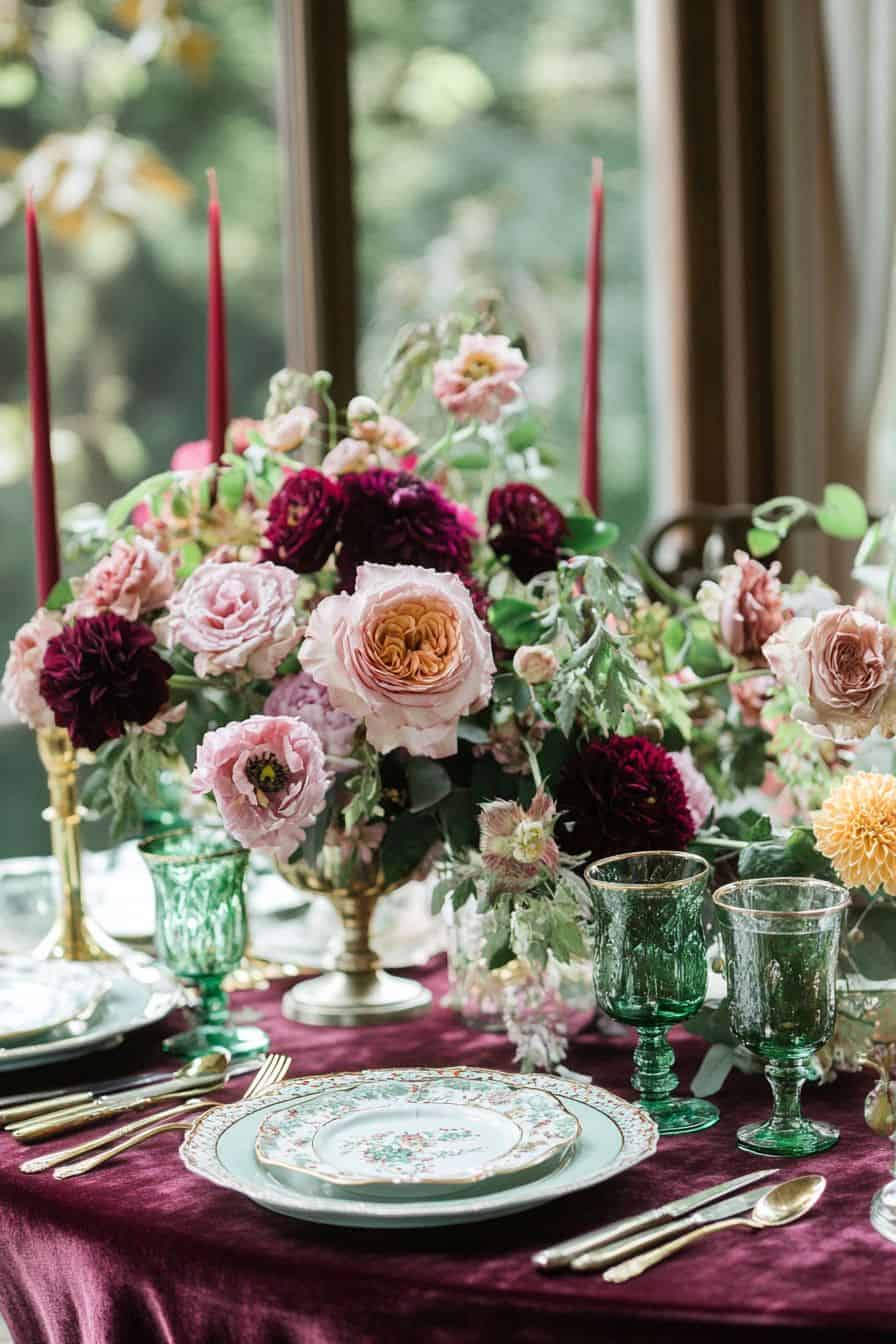Create Ambience With 24 Stunning Moody Wedding Table Setting • Confetti ...