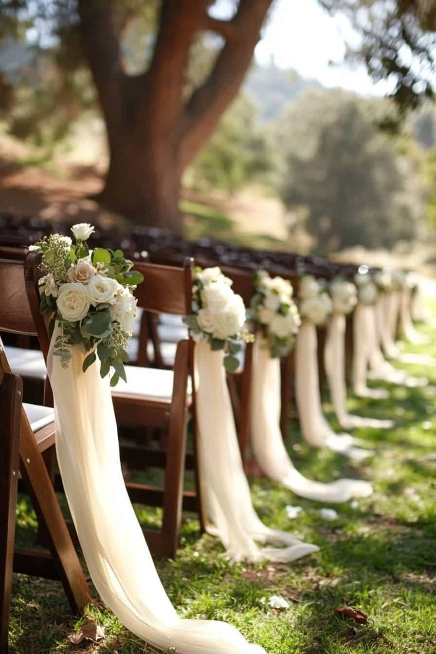 7 Ways To Decorate Outdoor Wedding Aisles For A Magical Ceremony ...