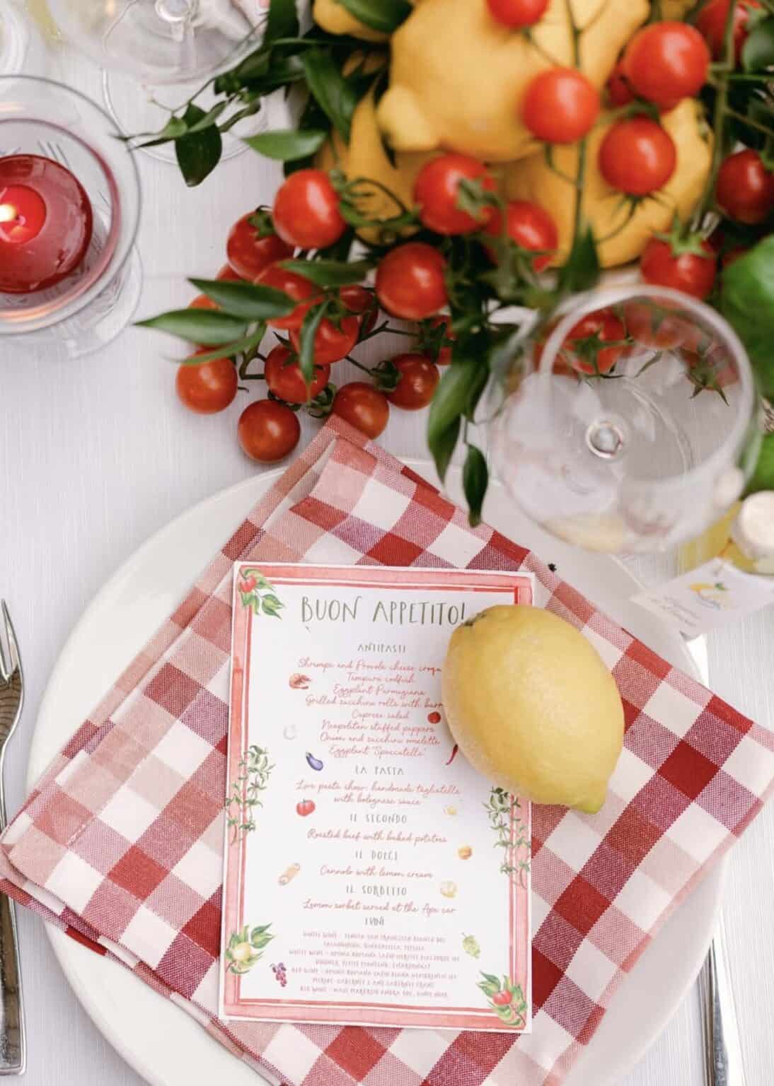 Buon Appetito! Italian Summer Dinner Party Ideas You Will Love ...