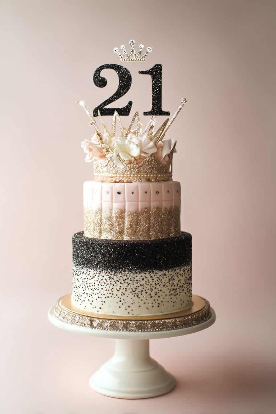 22 Creative 21st Birthday Cake Design Ideas To Make The Big Day ...