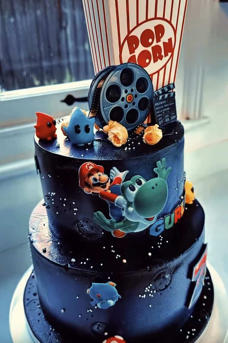 24 Epic Mario Galaxy Birthday Party Ideas • Confetti & Roses